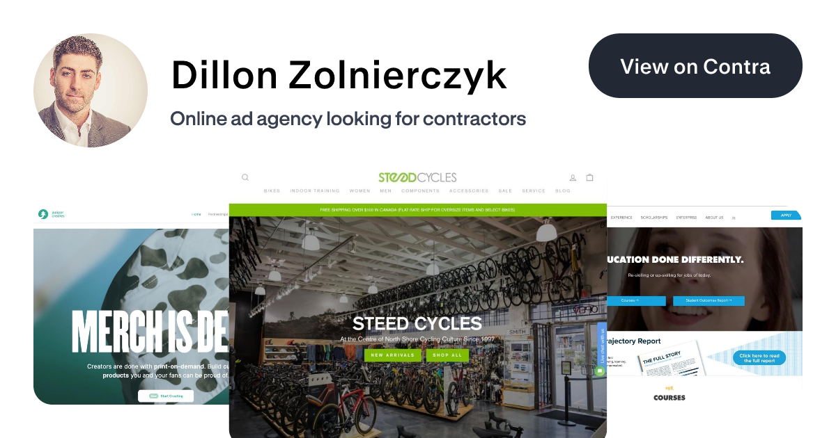 Dillon Zolnierczyk on Contra