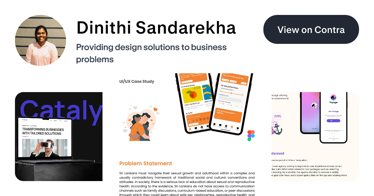 Dinithi Sandarekha on Contra