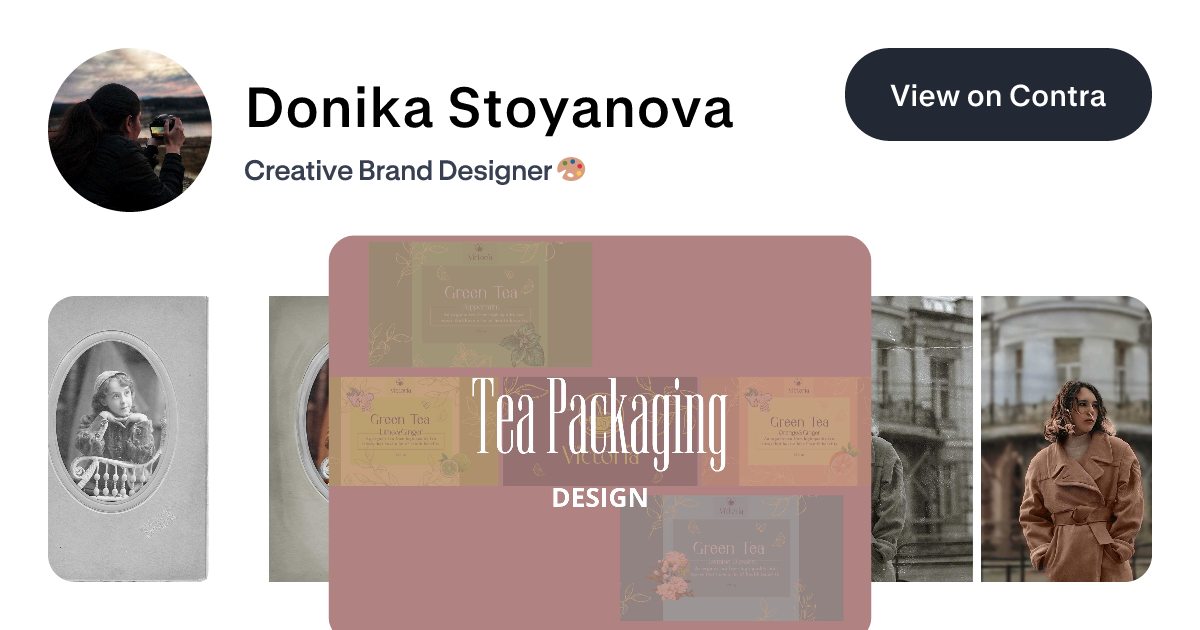Donika Stoyanova on Contra | Creative Brand Designer 🎨