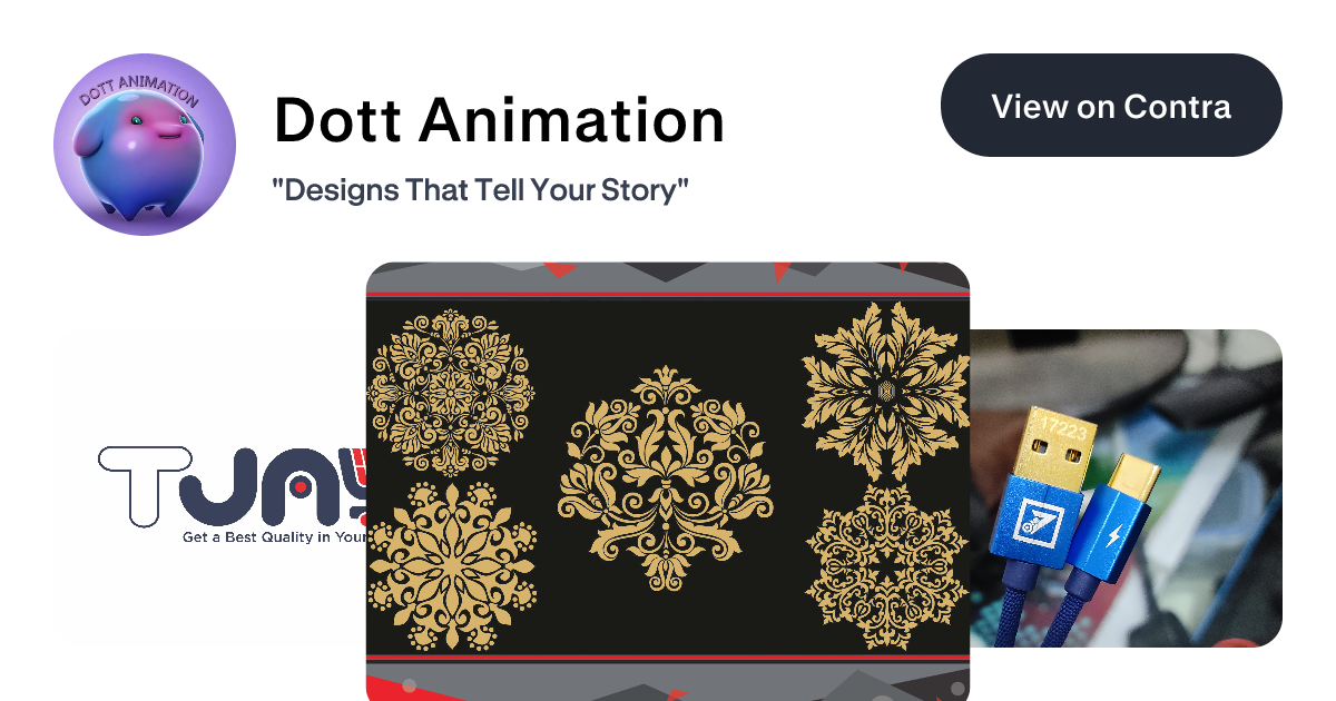 Dott Animation on Contra | "Designs That Tell Your Story"