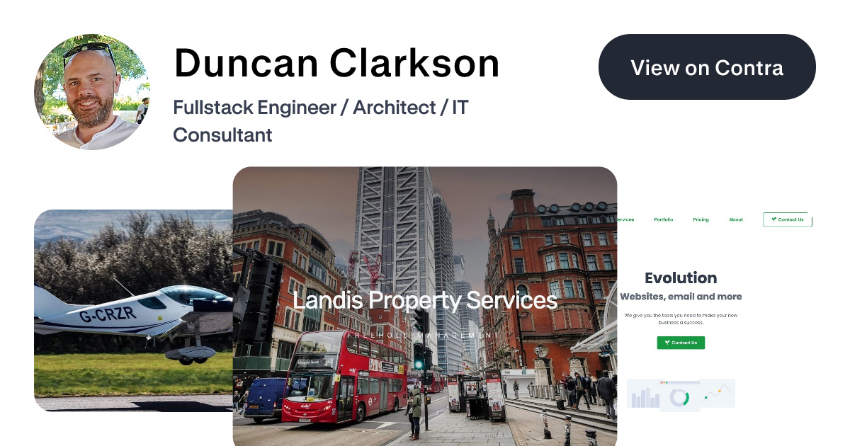 Duncan Clarkson's Work | Contra
