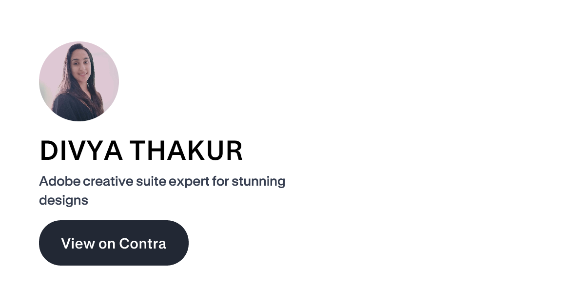 DIVYA THAKUR on Contra