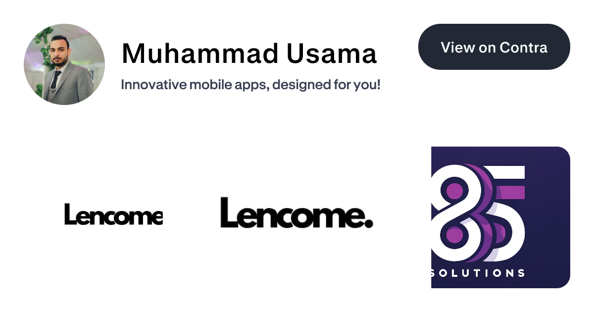 Muhammad Usama on Contra