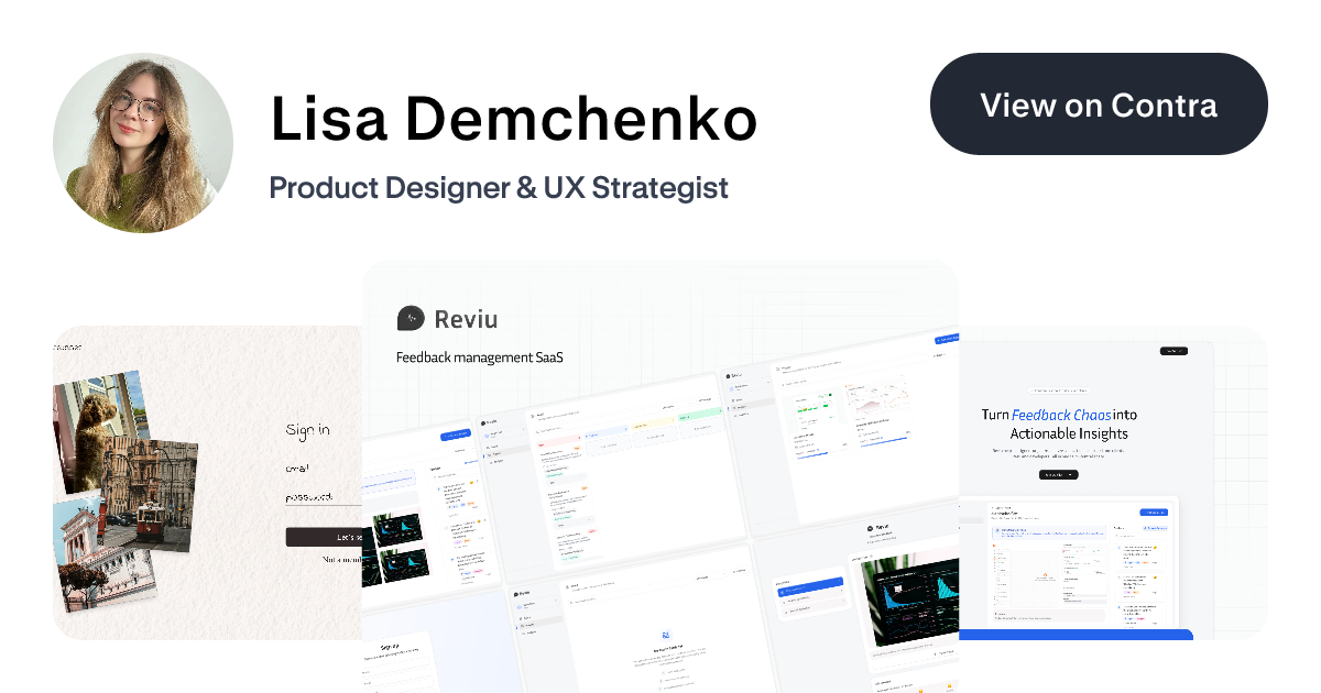 Lisa Demchenko's Work | Contra