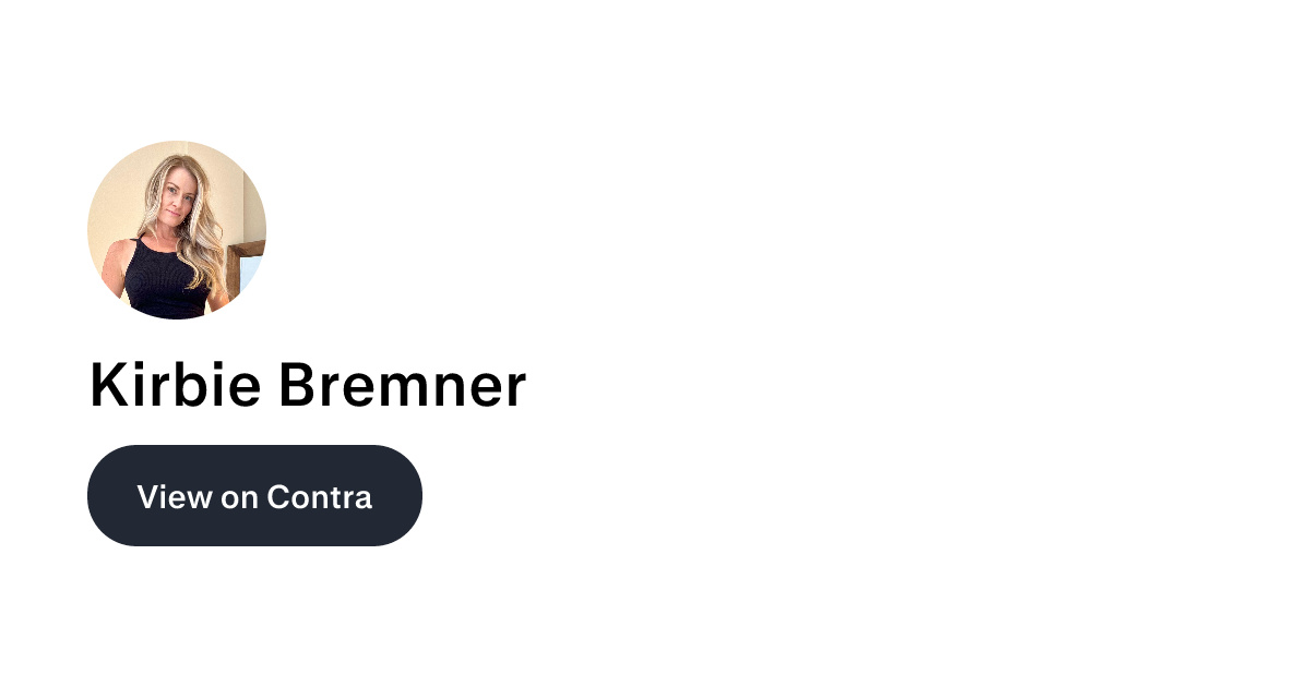 Kirbie Bremner | Contra