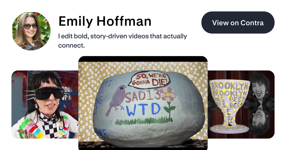 Emily Hoffman on Contra