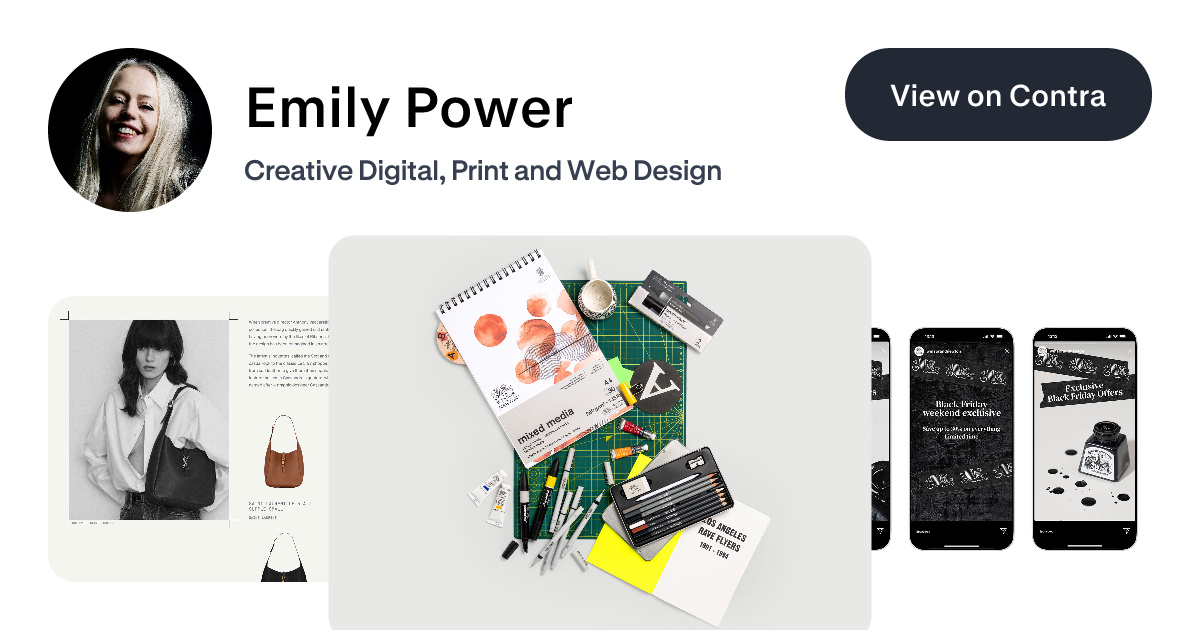 Emily Power's Work | Contra