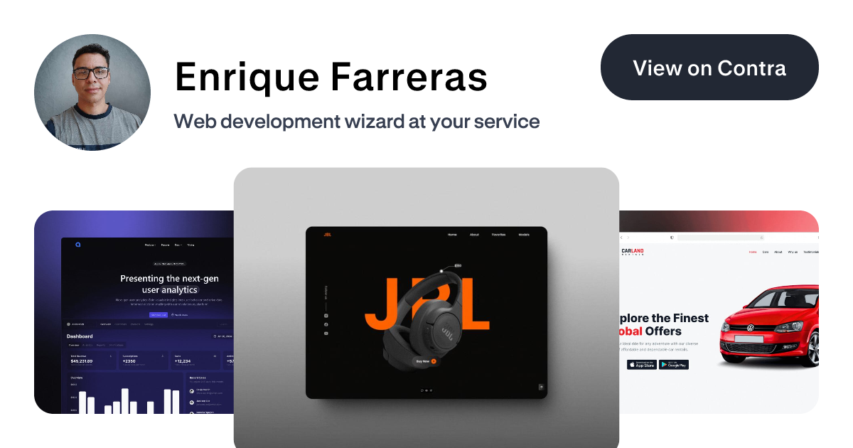 Enrique Farreras on Contra