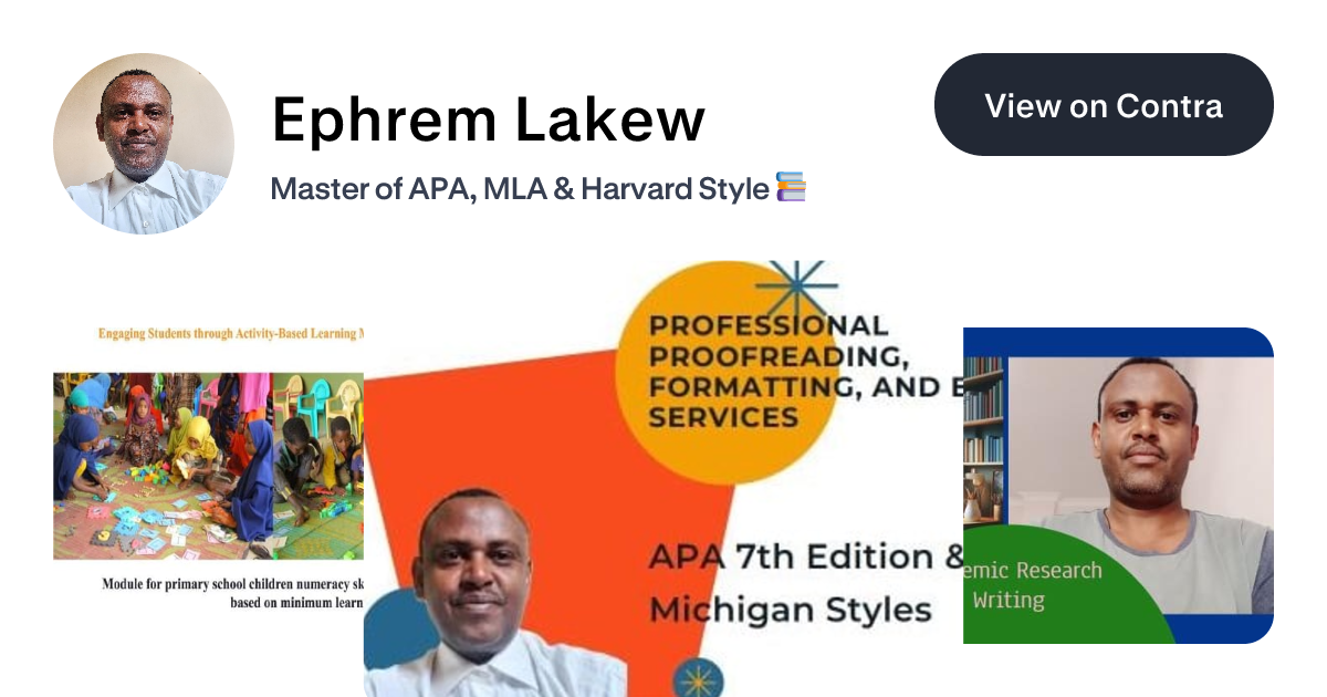 Ephrem Lakew on Contra