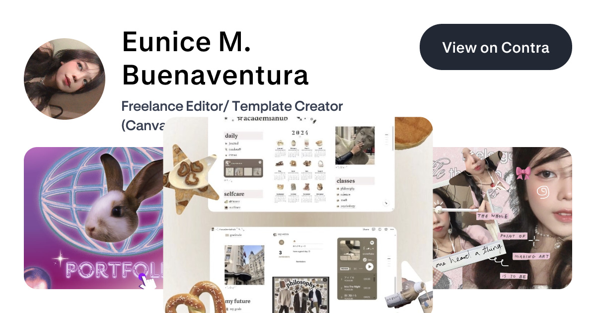 Eunice M. Buenaventura on Contra