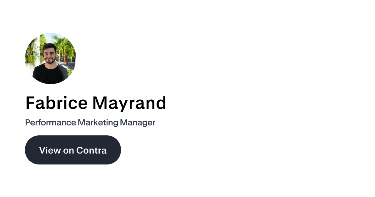 About Fabrice Mayrand | Contra