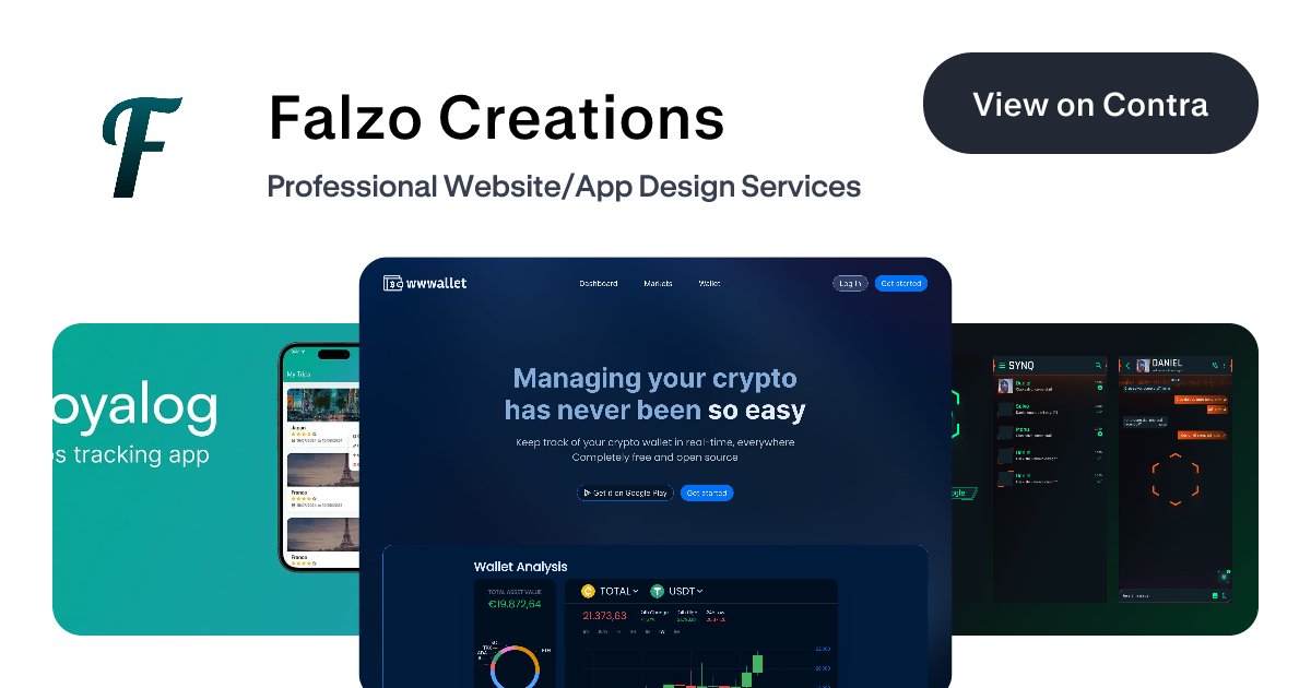 Falzo Creations's Work | Contra