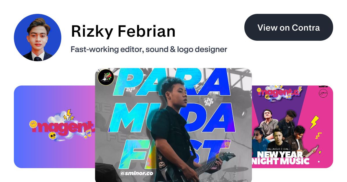 Rizky Febrian on Contra