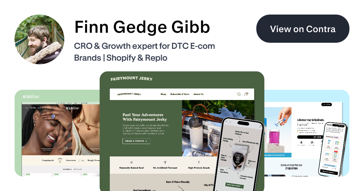 Finn Gedge Gibb's Work | Contra
