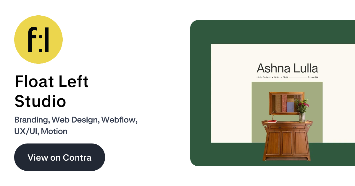 Float Left Studio on Contra