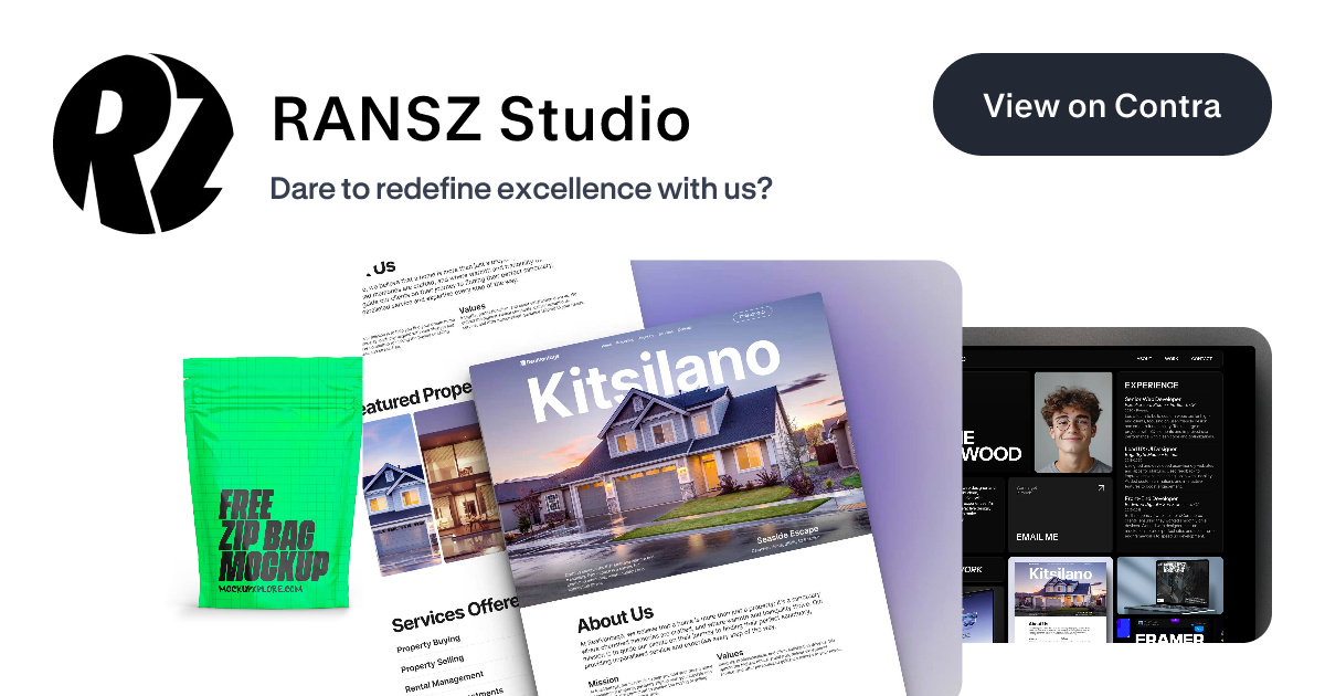 RANSZ Studio's Work | Contra