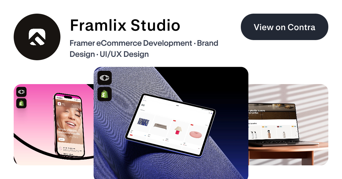 Framlix Studio's Work | Contra