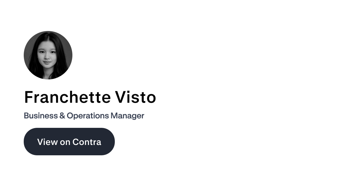 About Franchette Visto | Contra