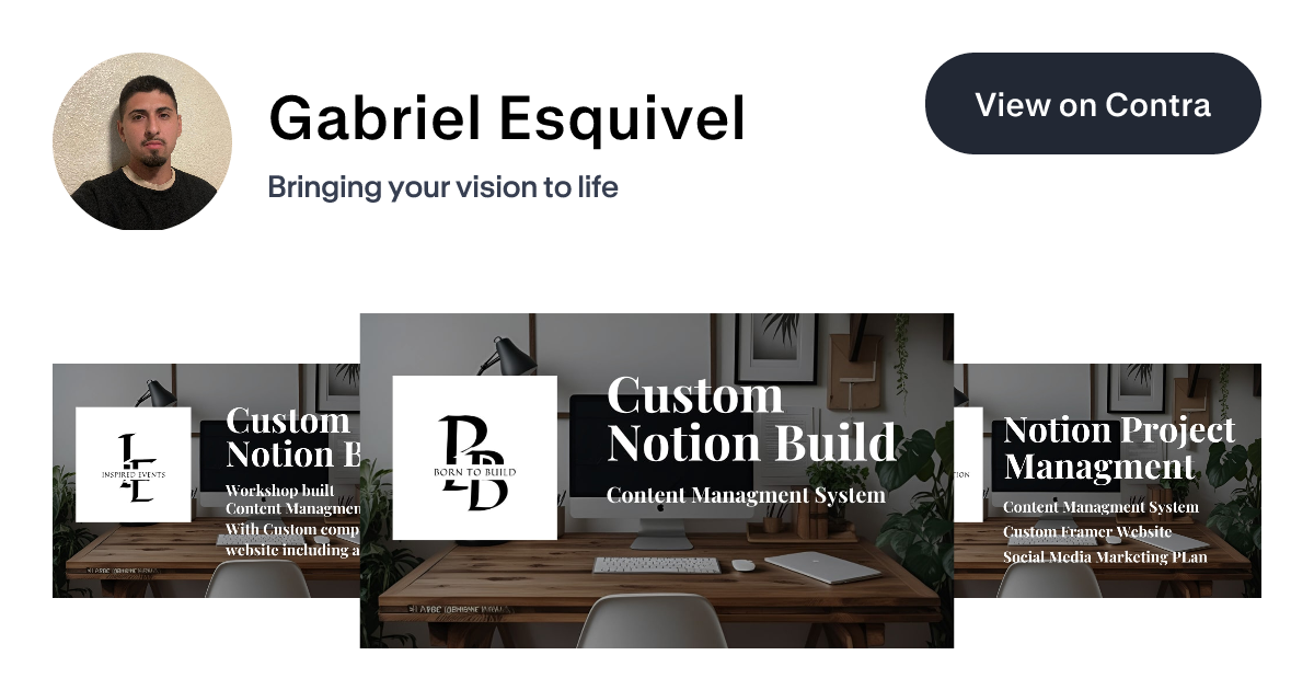 About Gabriel Esquivel | Contra