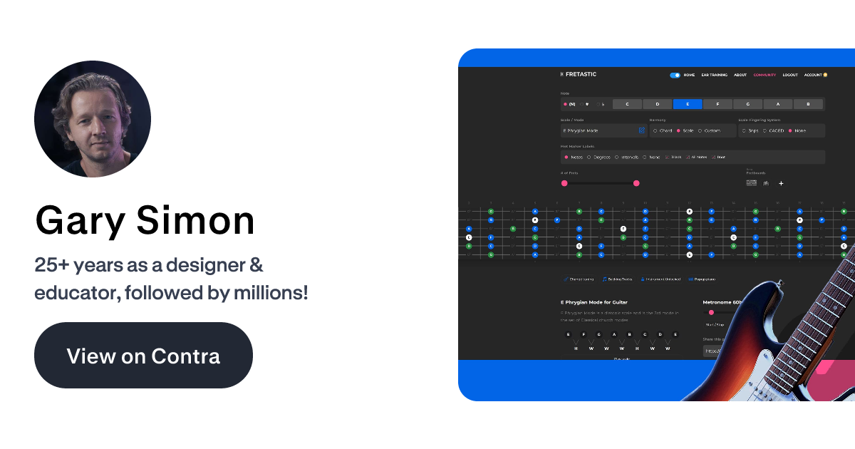 Gary Simon - Brand Design | Contra