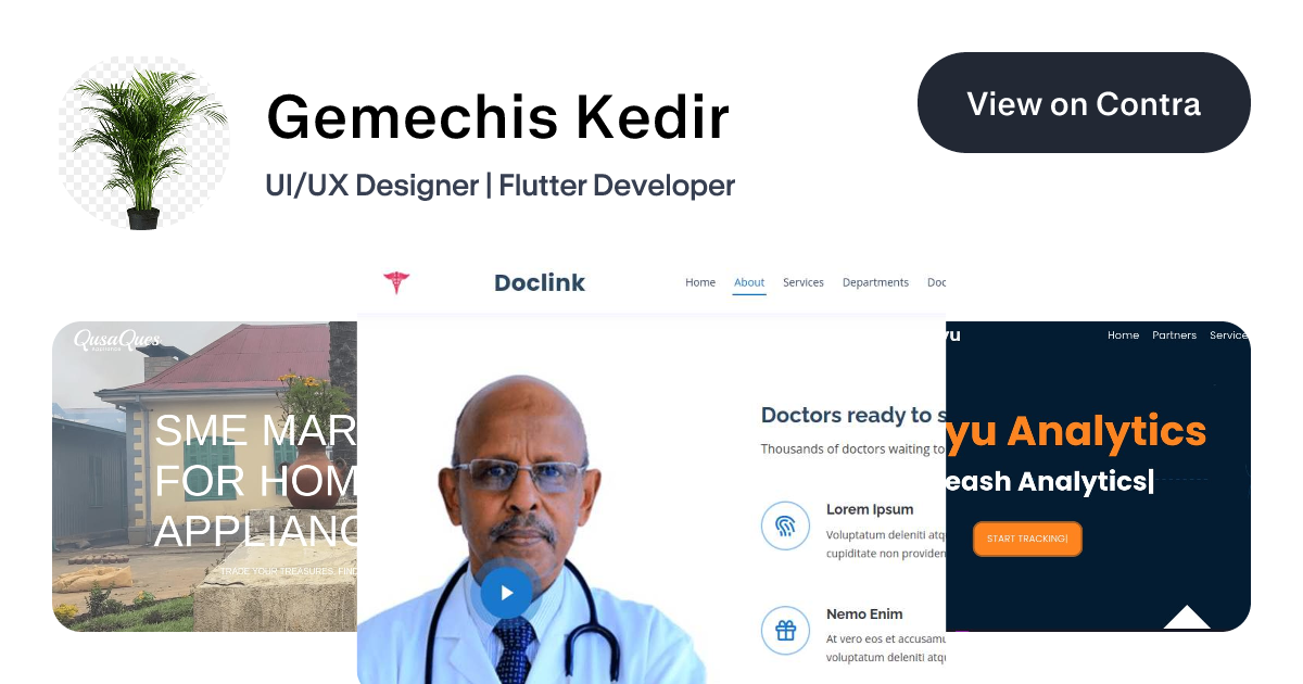 Gemechis Kedir on Contra