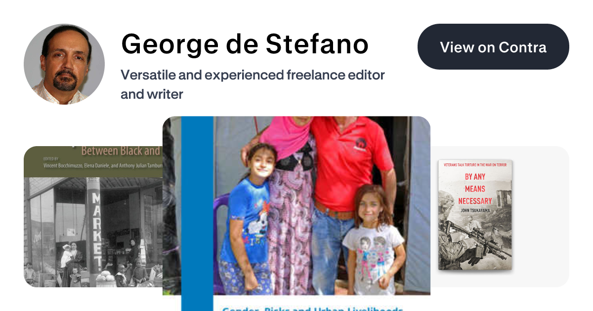 George de Stefano's Work | Contra