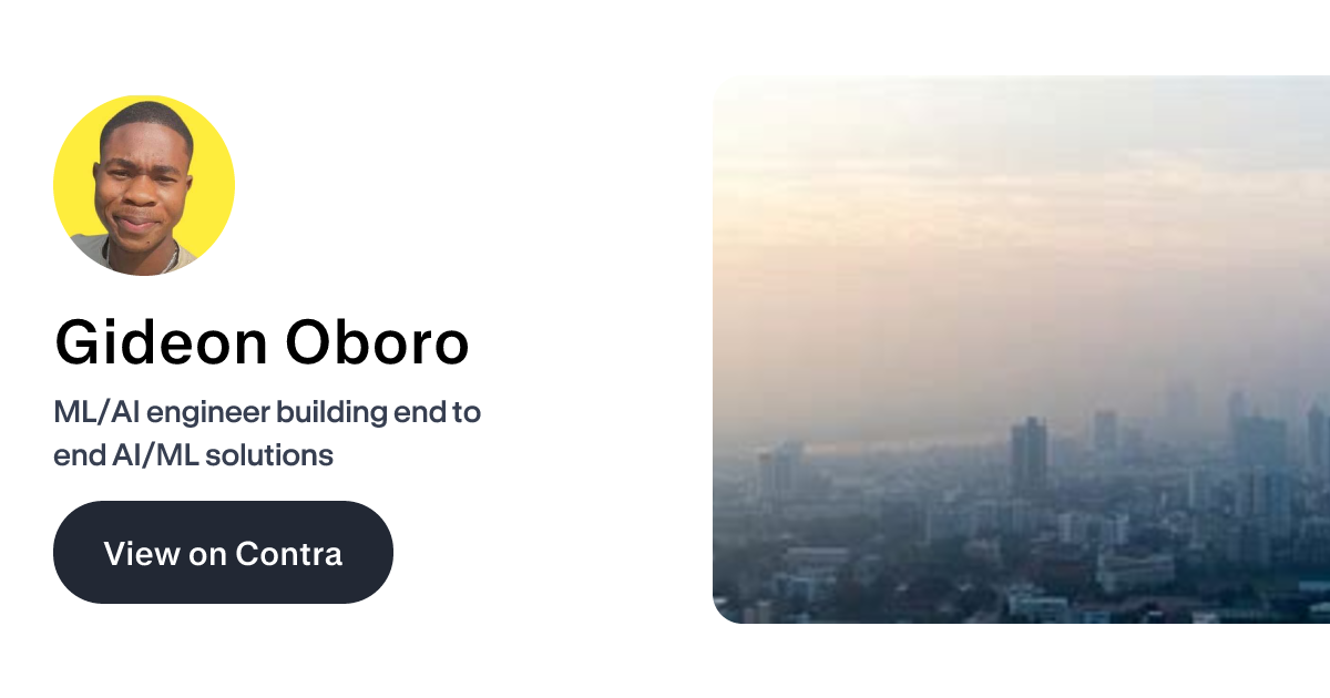 Gideon Oboro on Contra