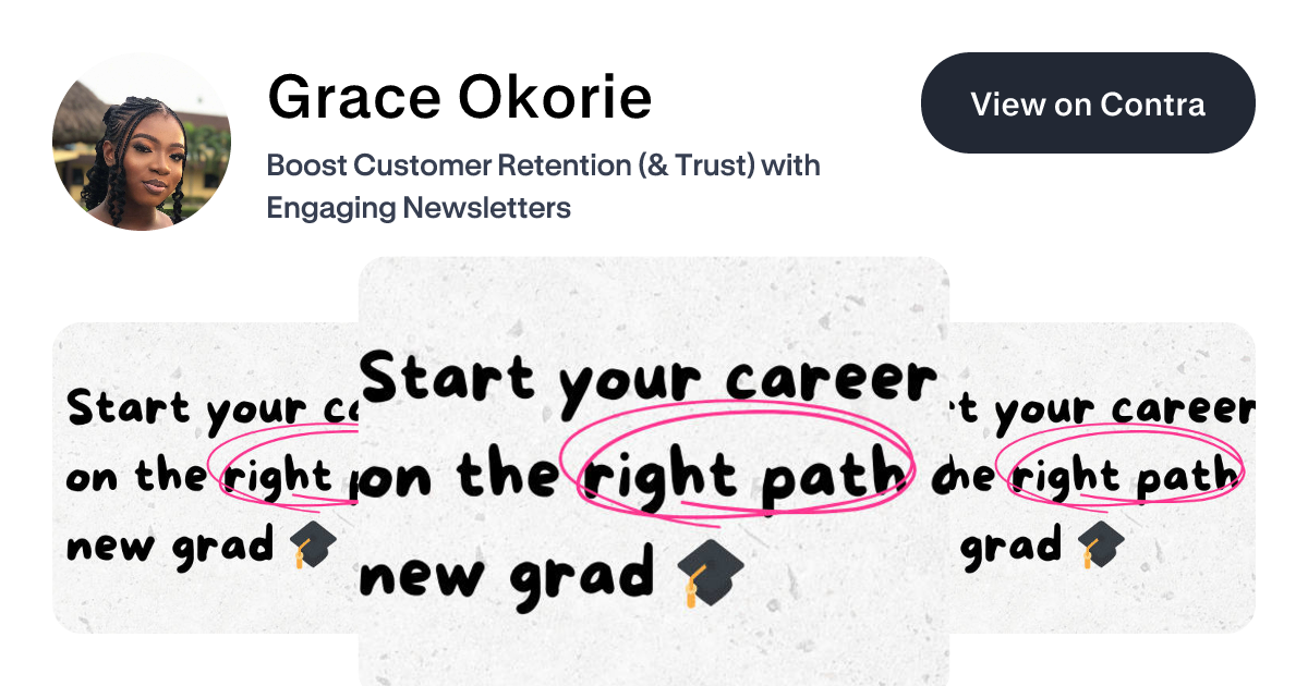 Grace Okorie on Contra