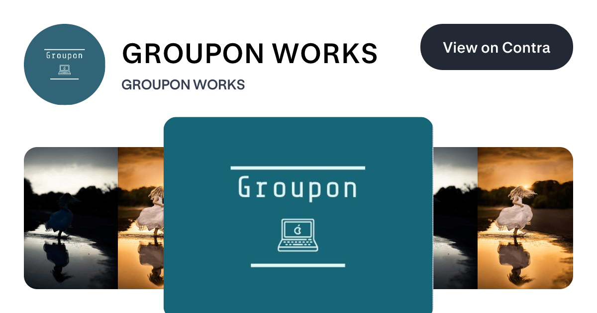 GROUPON WORKS on Contra | GROUPON WORKS