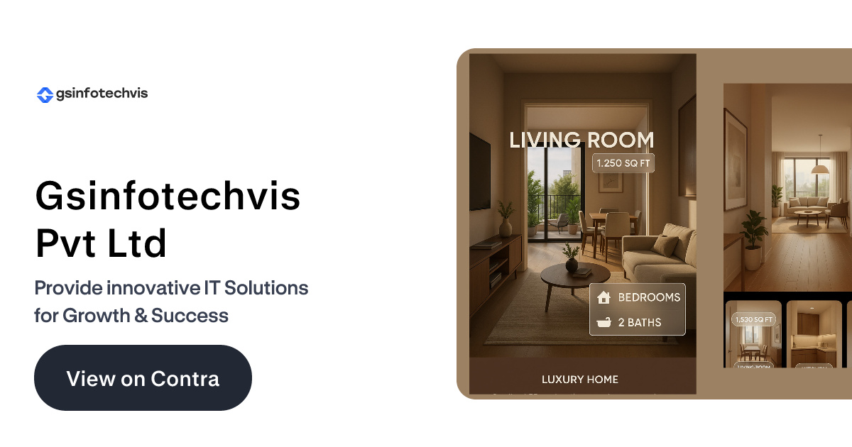 Gsinfotechvis Pvt Ltd's Work | Contra