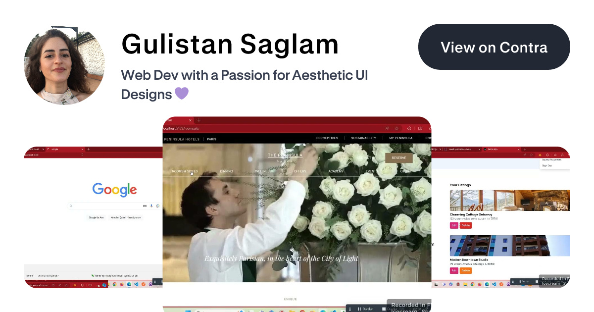 Gulistan Saglam's Work | Contra