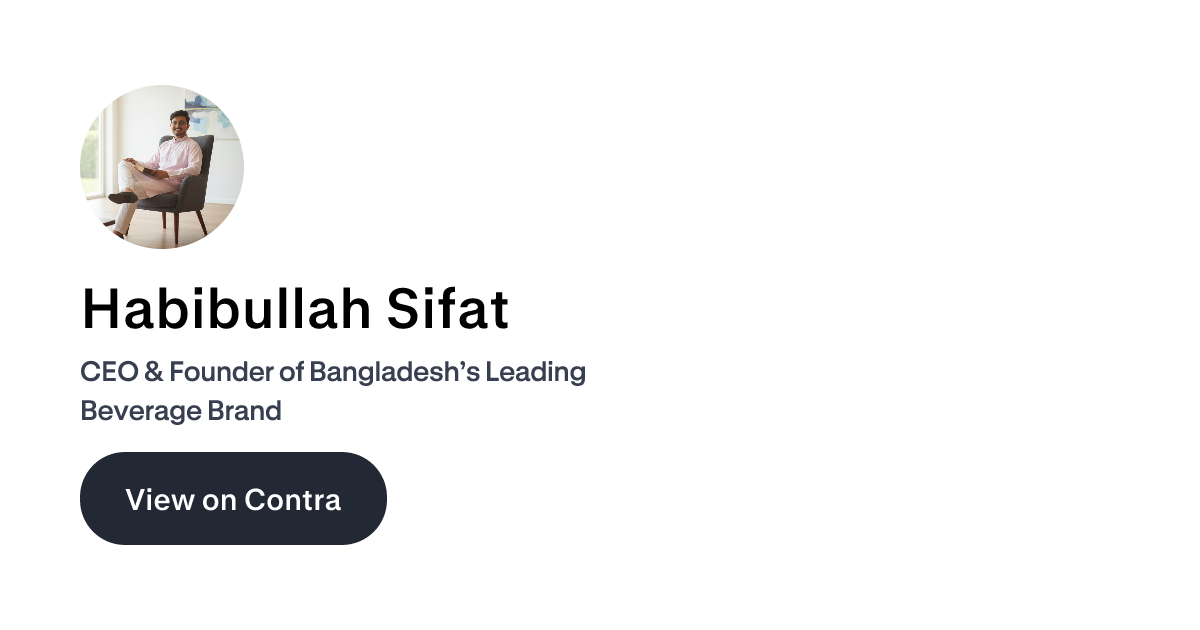 Habibullah Sifat on Contra