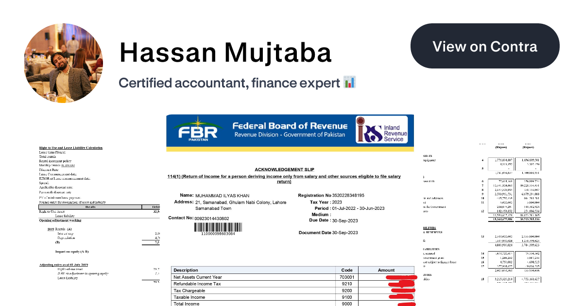 Hassan Mujtaba on Contra