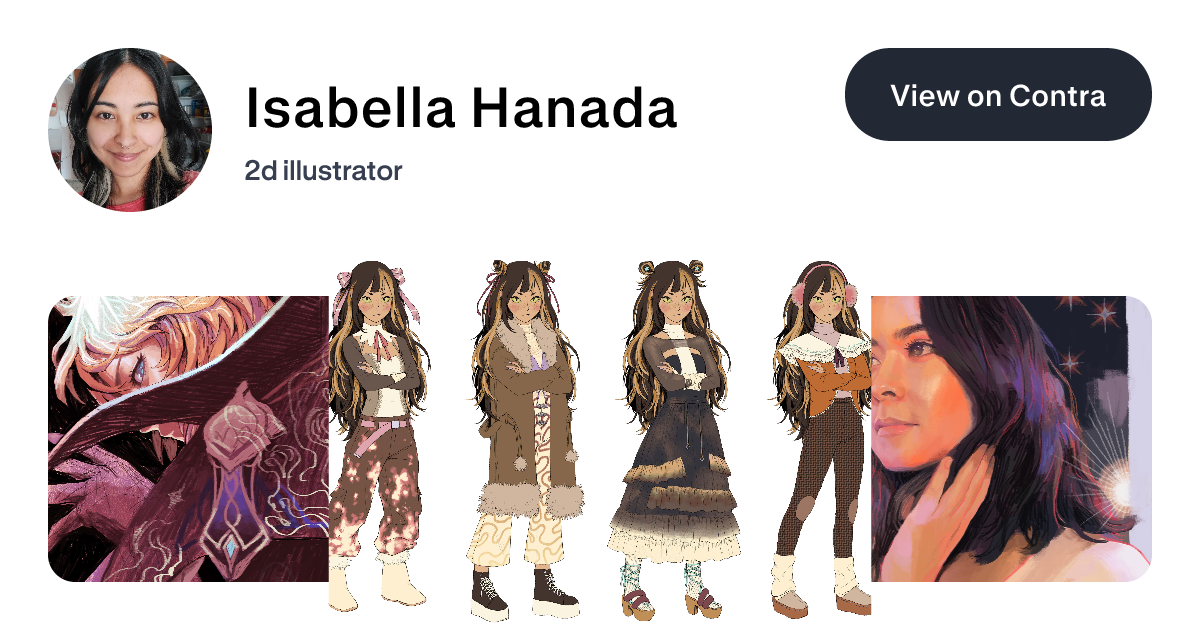 Isabella Hanada on Contra | 2d illustrator ️