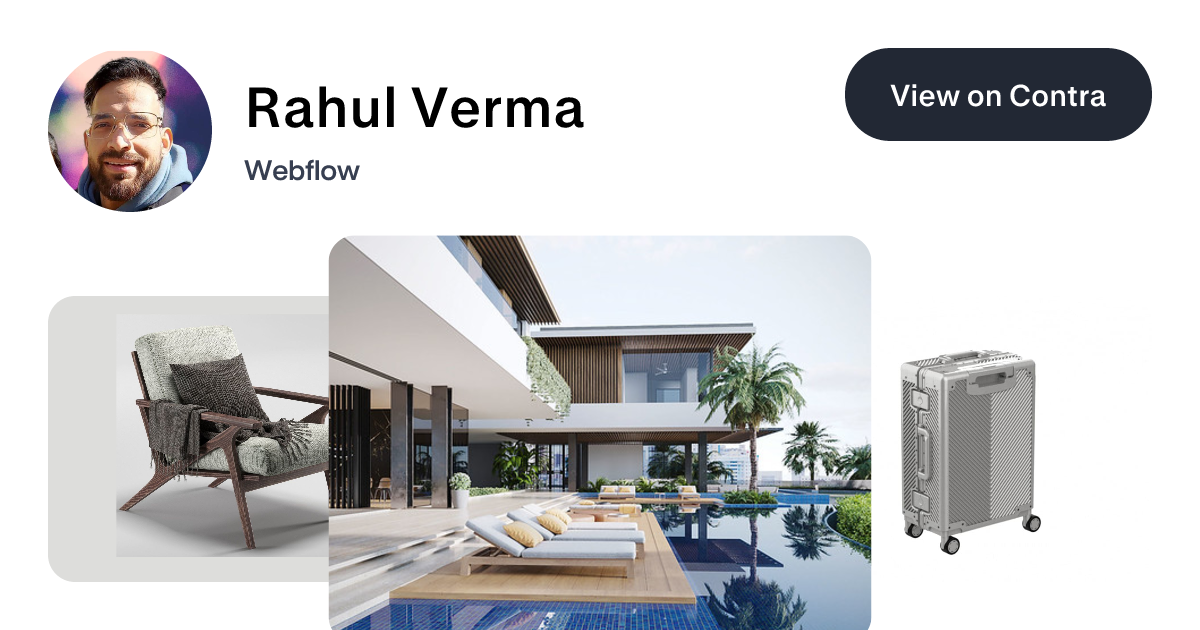 Rahul Verma on Contra | Webflow