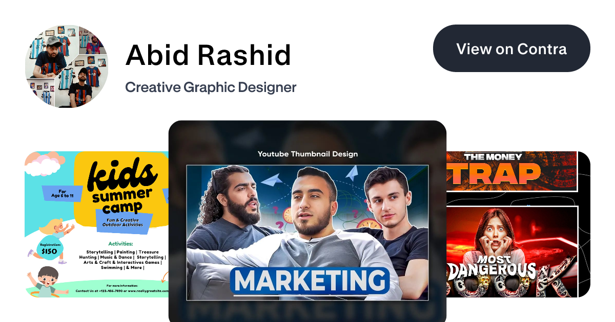 Abid Rashid's Work | Contra