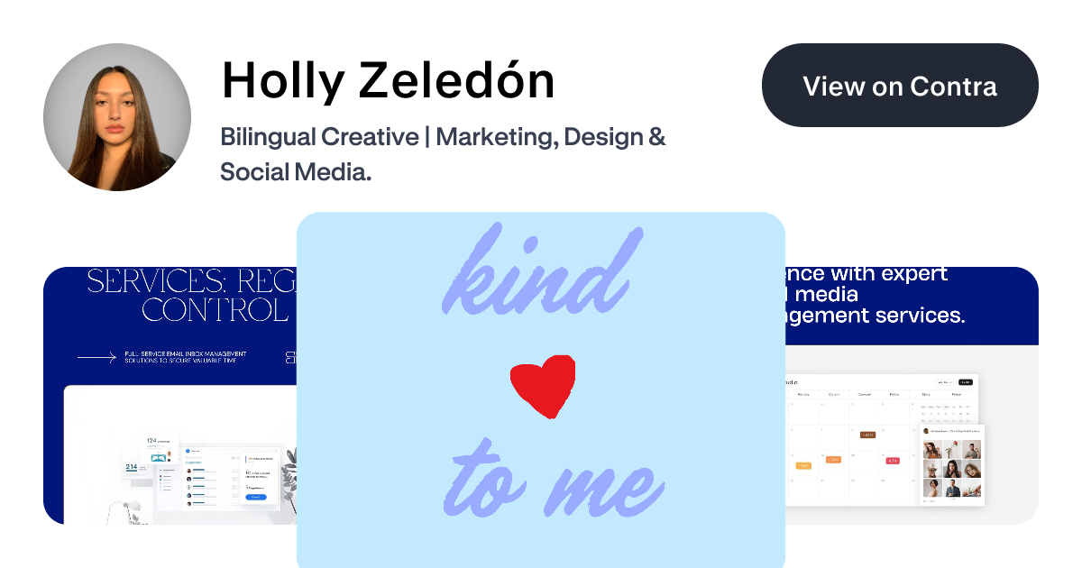 Holly Zeledón's Work | Contra