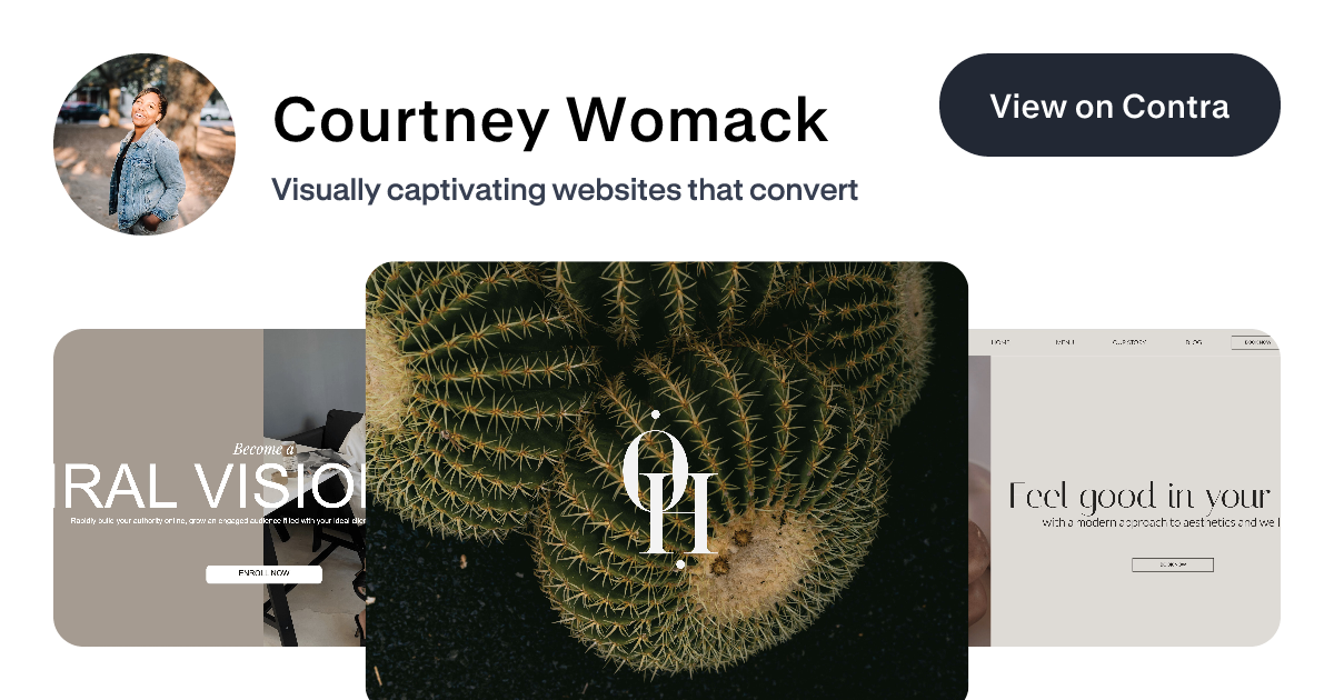 Courtney Womack's Work | Contra