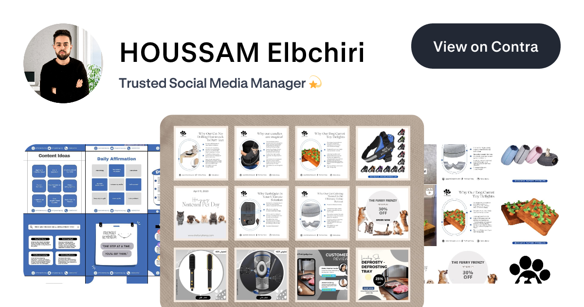 HOUSSAM Elbchiri's Work | Contra