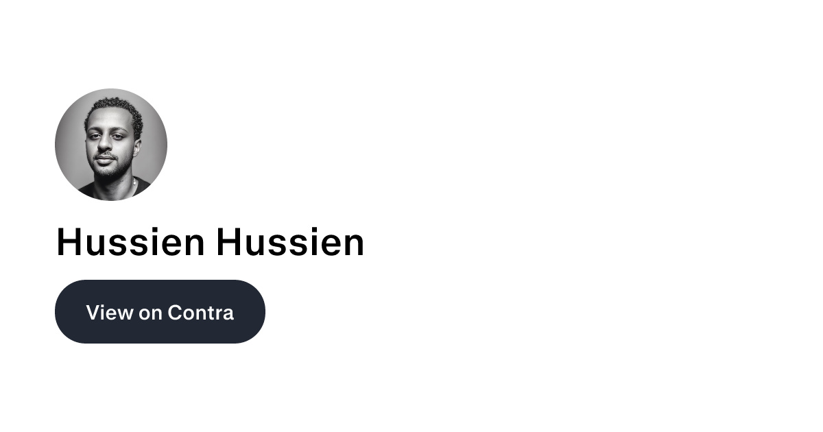 Hussien Hussien - Founder | Contra