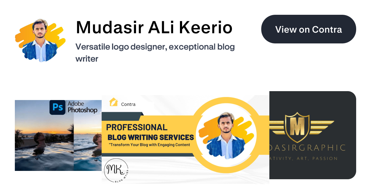 Mudasir ALi Keerio on Contra