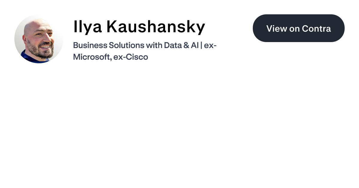 Ilya Kaushansky on Contra