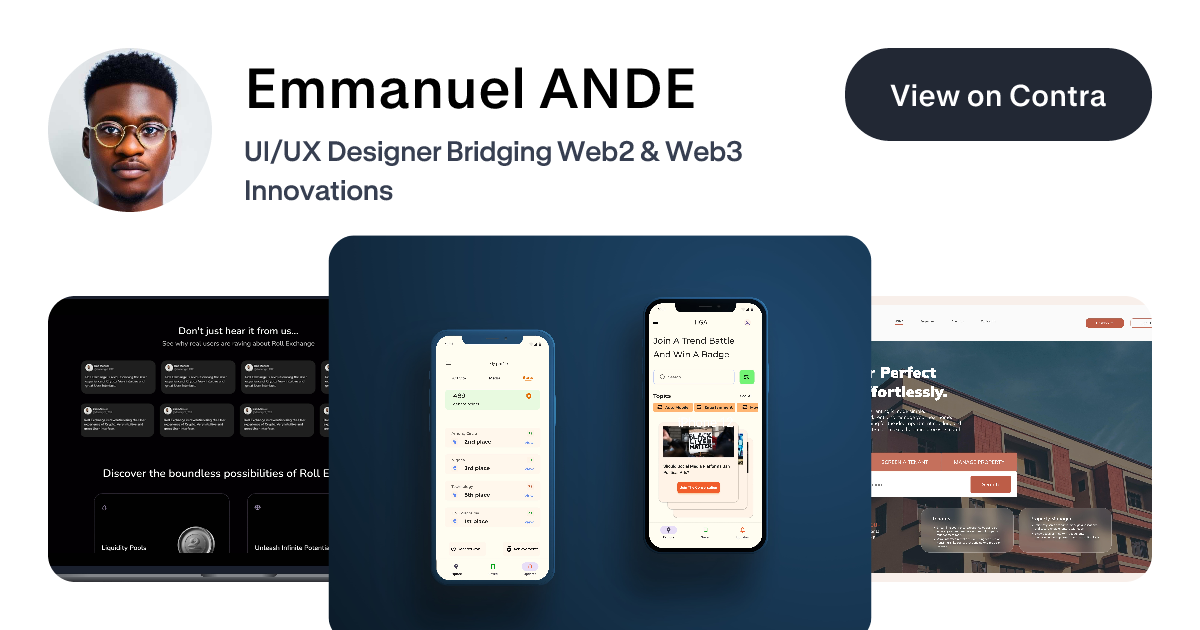 Emmanuel ANDE on Contra
