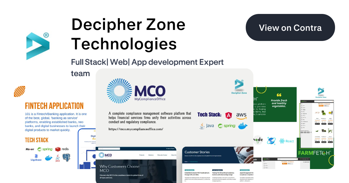 Decipher Zone Technologies on Contra