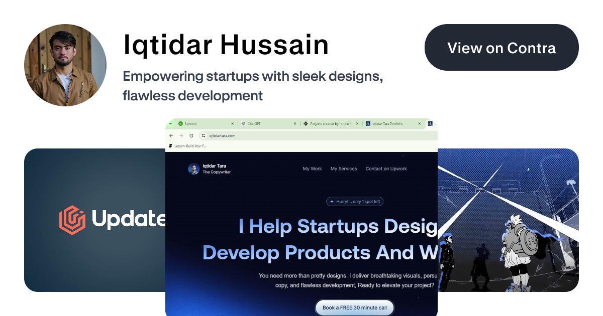 Iqtidar Hussain on Contra