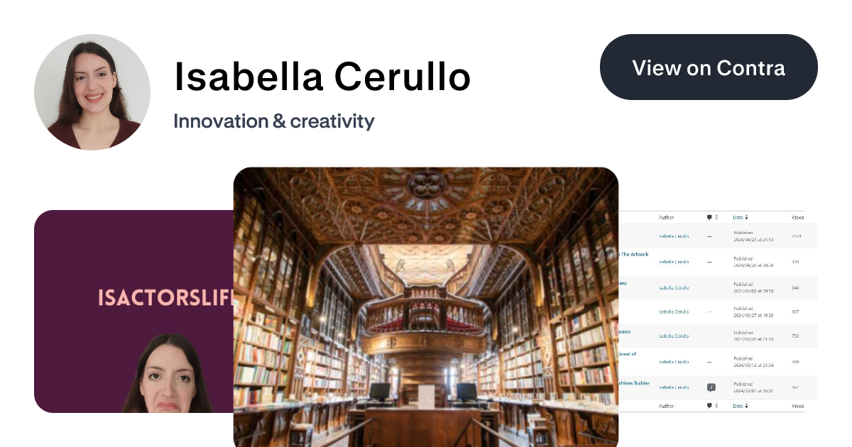 Isabella Cerullo on Contra