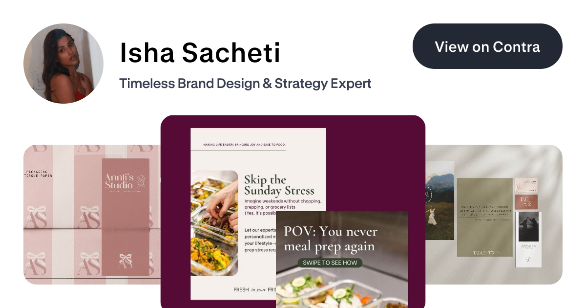 Isha Sacheti on Contra