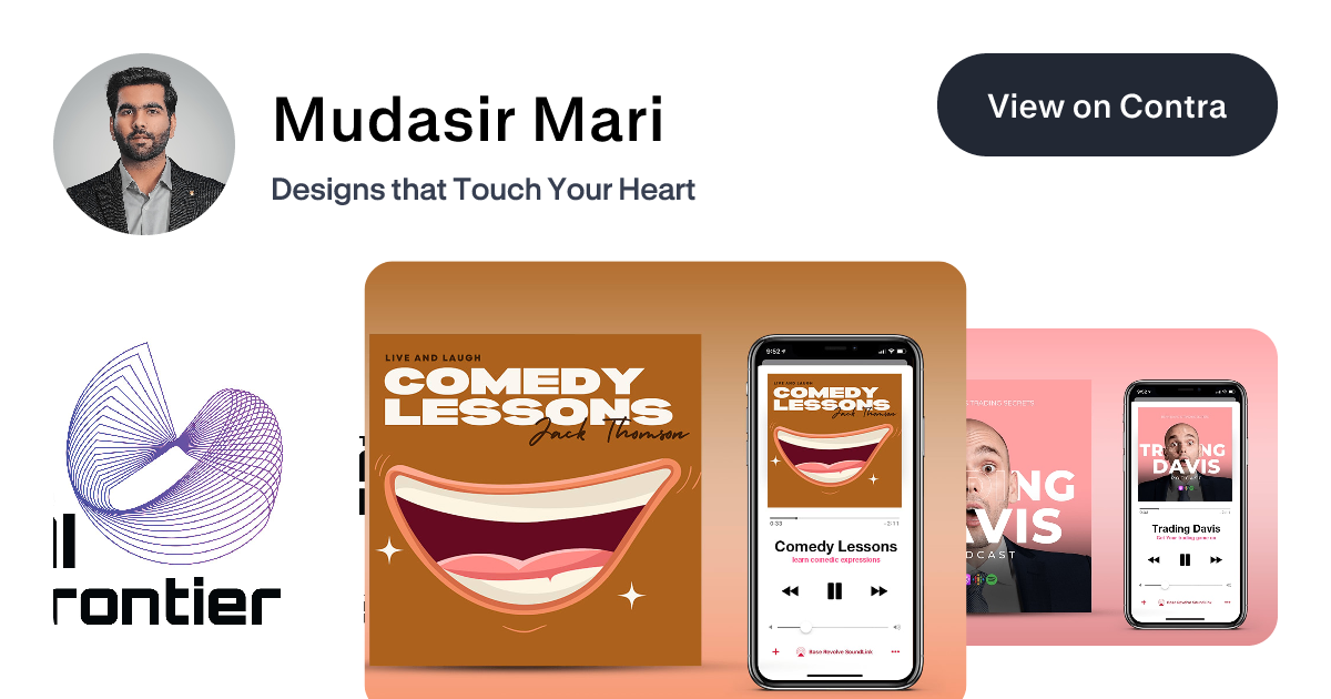 Mudasir Mari on Contra | Designs that Touch Your Heart