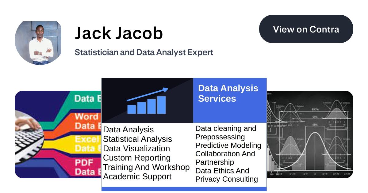 Jack Jacob on Contra | Statistician and Data Analyst Expert