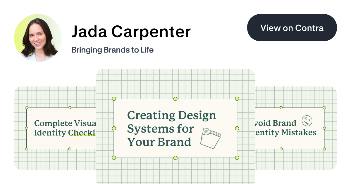 Jada Carpenter on Contra | Bringing Brands to Life